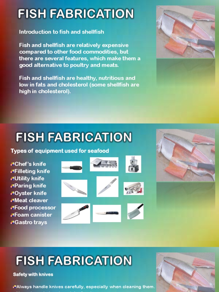 Fish Fabrication | PDF | Knife | Seafood
