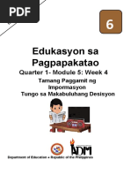 Esp Performance Task | PDF