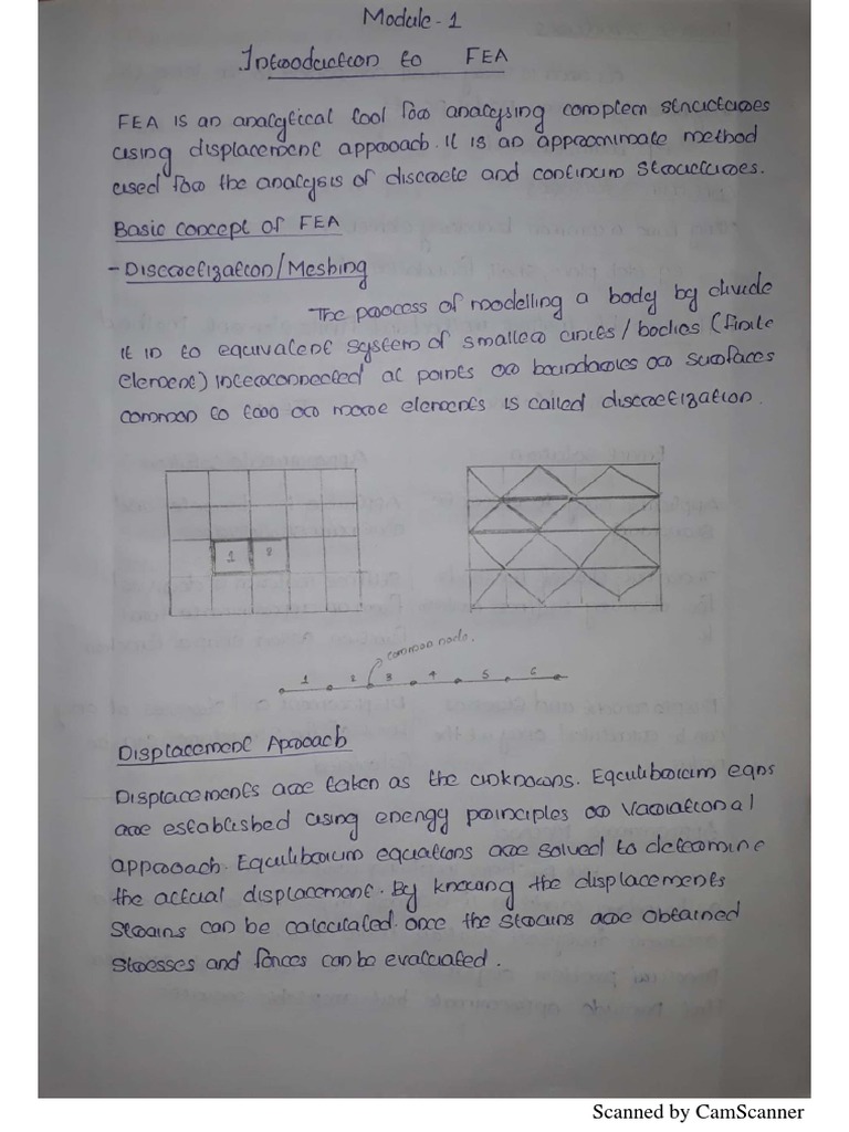 Fem 2nd Module | PDF