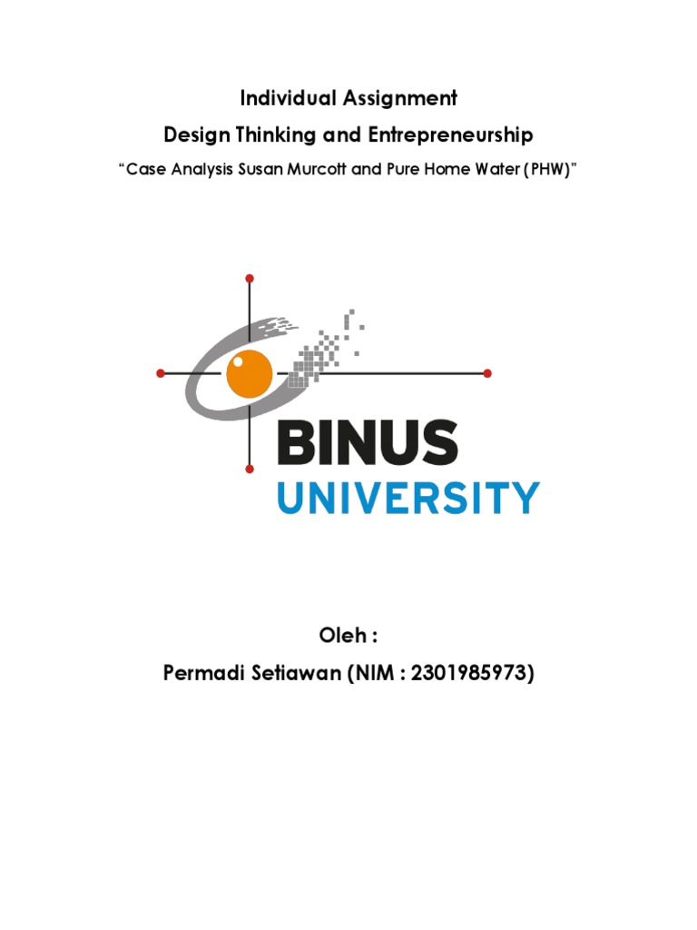 Permadi Setiawan 2301985973 - Individual Assignment - Case Analysis ...