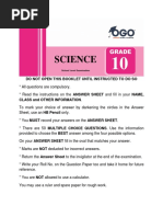 Grade 10 Science Practice Exam With Answers - ProProfs Quiz | PDF ...