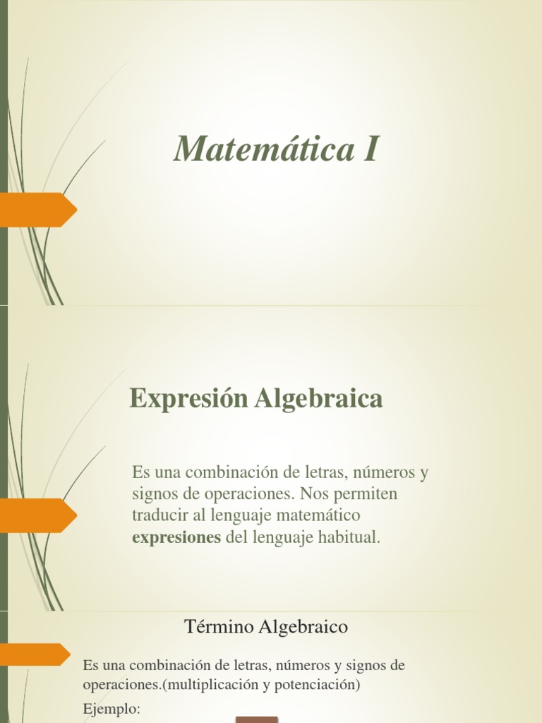 Generalidades de Los Polinomios | PDF | Matemáticas | Matemáticas Aplicadas