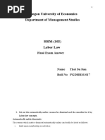 Template Schedule of Loss (Draft) | PDF | Damages | Employment