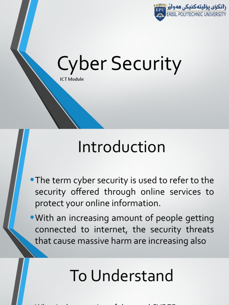 Cyber Security Basics Guide | PDF | Security | Computer Security