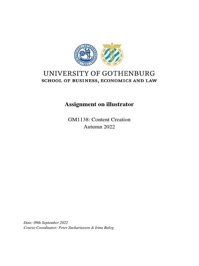 Assignment On Illustrator | PDF | Logos | Icon (Computing)