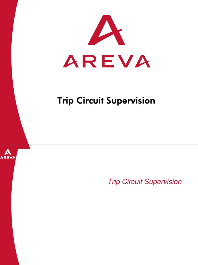 Trip Circuit Supervision | PDF | Relay | Electrical Components