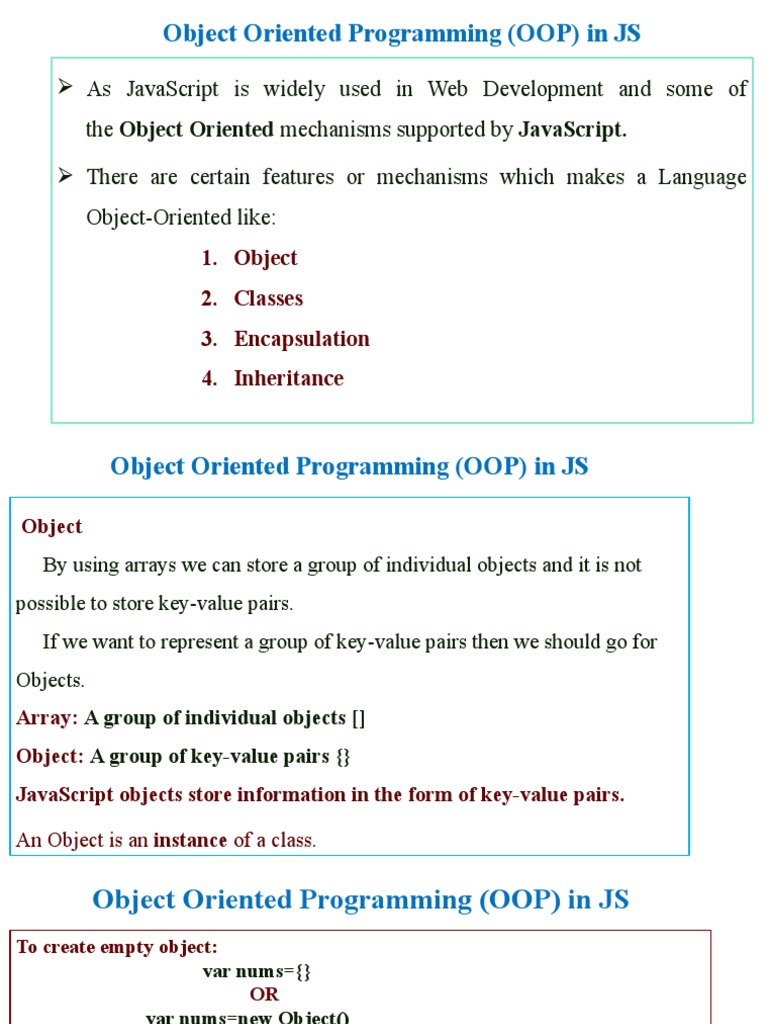 Js 2 | PDF | Regular Expression | Object Oriented Programming