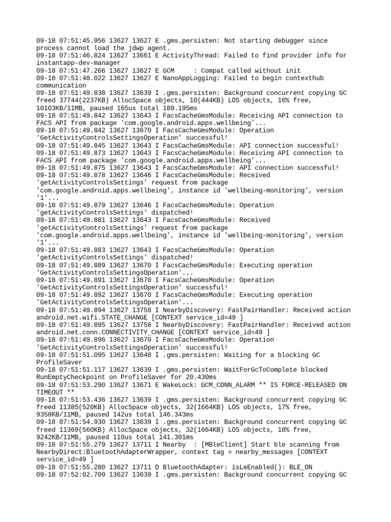 Log | PDF | Software | System Software
