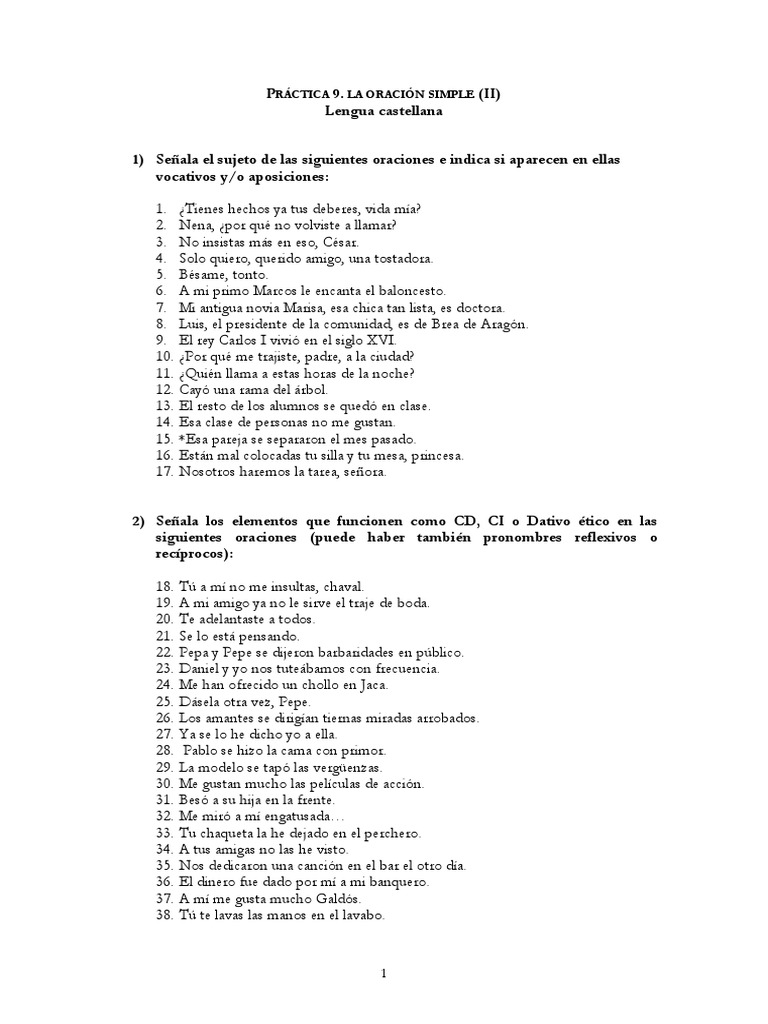Práctica 9 Pdf Lingüística