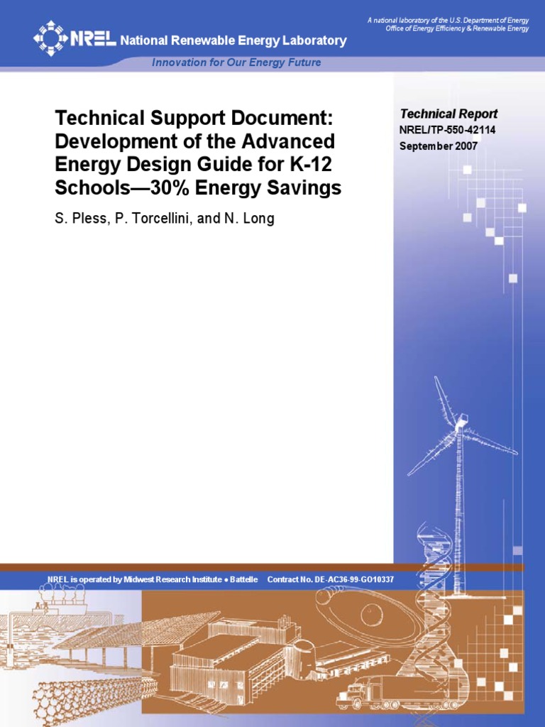 Technical Support Document: Development of The Advanced Energy Design ...
