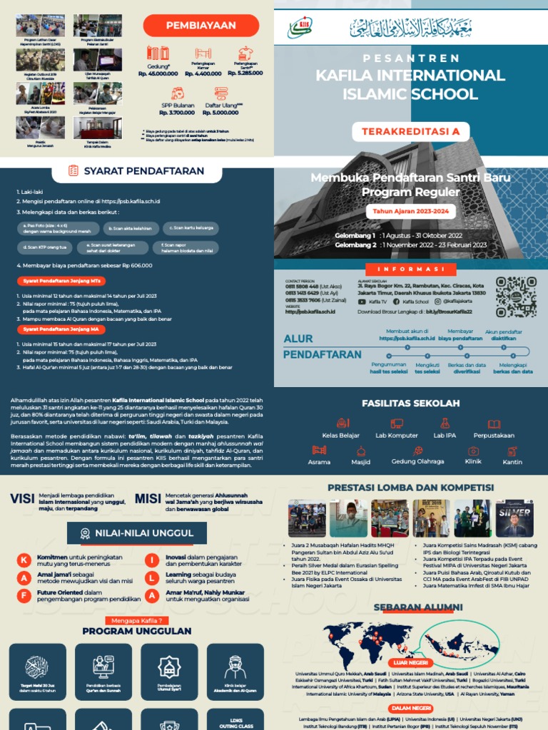 Brosur PSB 2023 Reguler | PDF