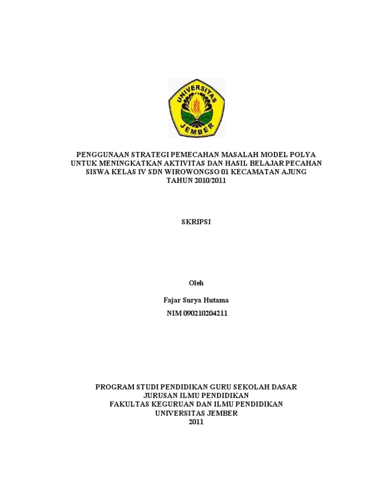 Fajar Surya Hutama | PDF