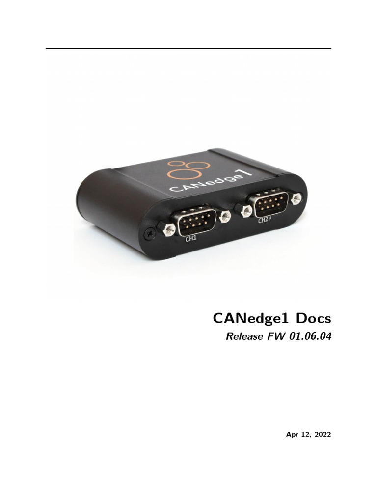 Canedge1 Docs | PDF | Key (Cryptography) | Encryption