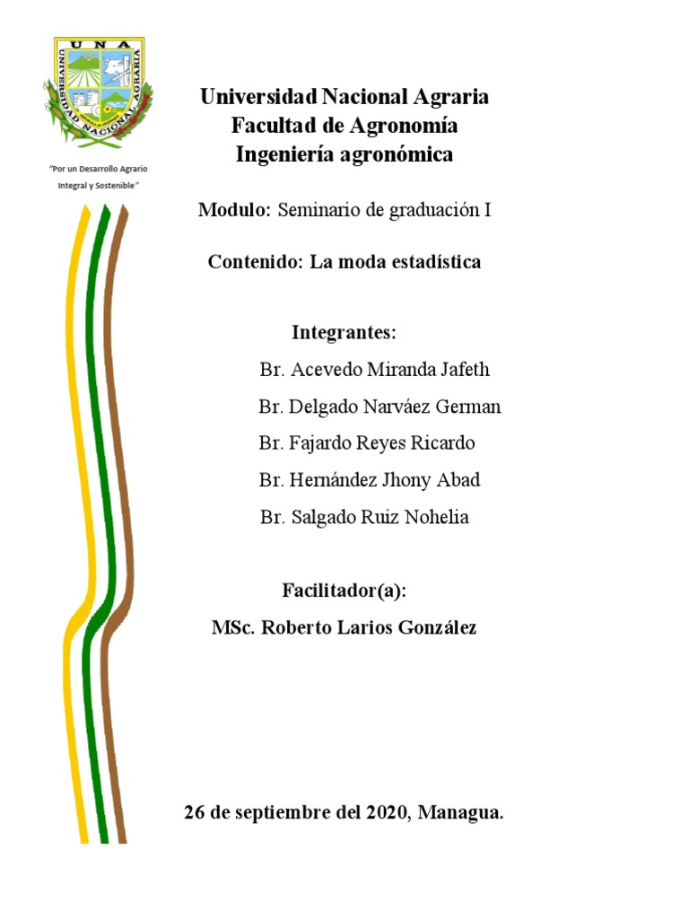 La Moda Estadistica | PDF | Estadísticas | Mediana