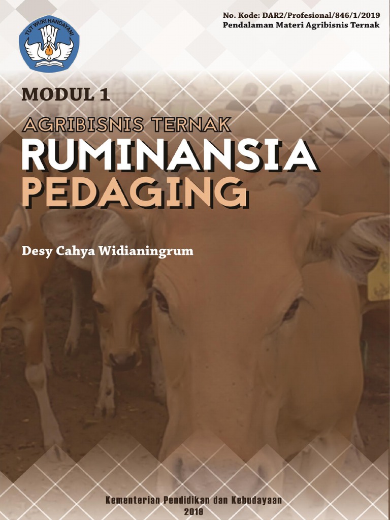 Agr Ternak MODUL 1 Ruminansia Pedaging-Upload | PDF | Griya & Taman | Seni