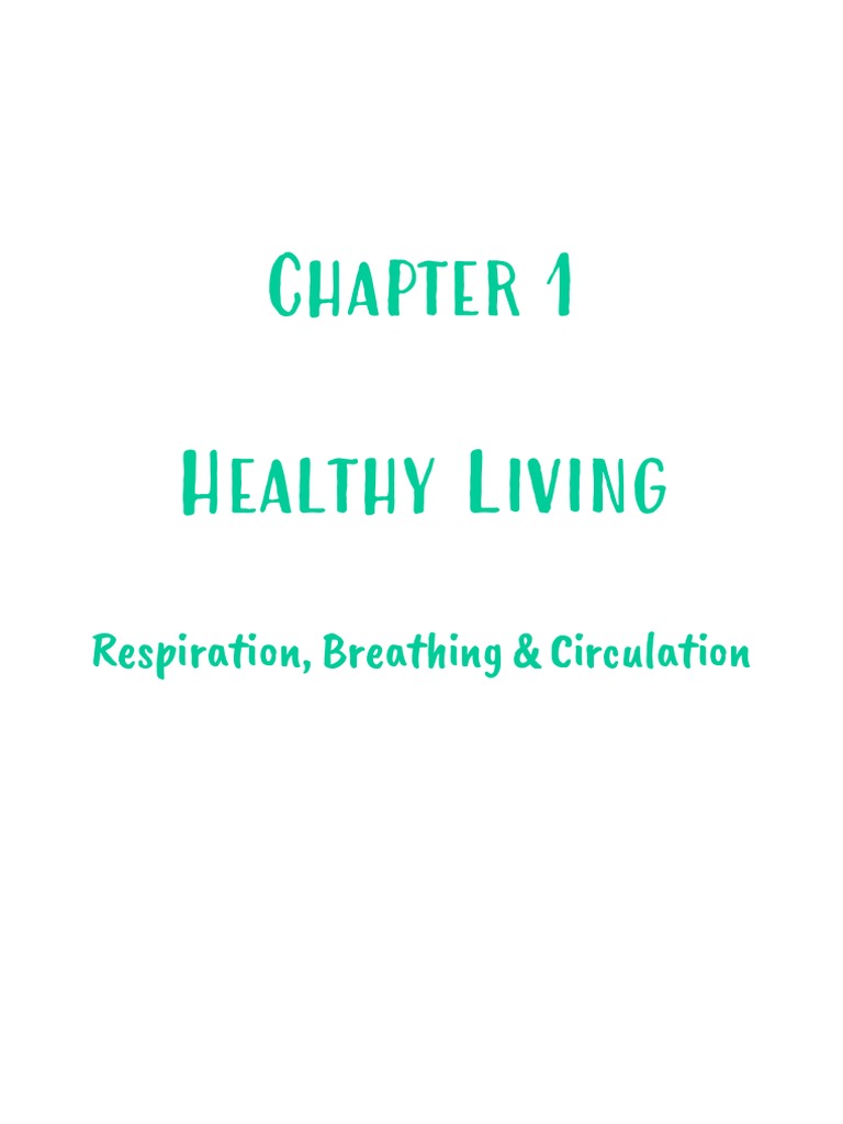 Respiration and Circulation Overview | PDF | Respiratory System | Lung