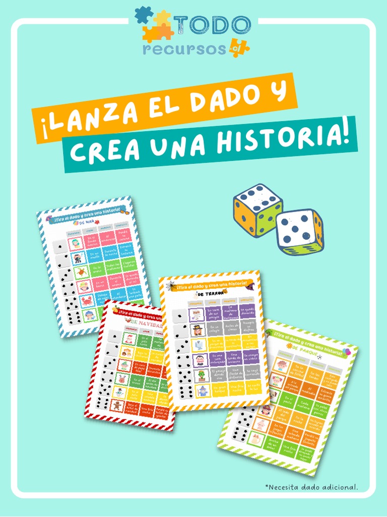 ¡Tira El Dado y Crea Una Historia! | PDF