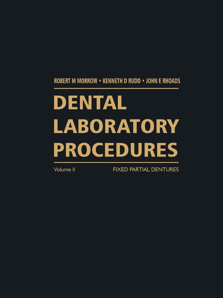 Dental Laboratory Procedures Fixed | PDF | Materials | Chemistry