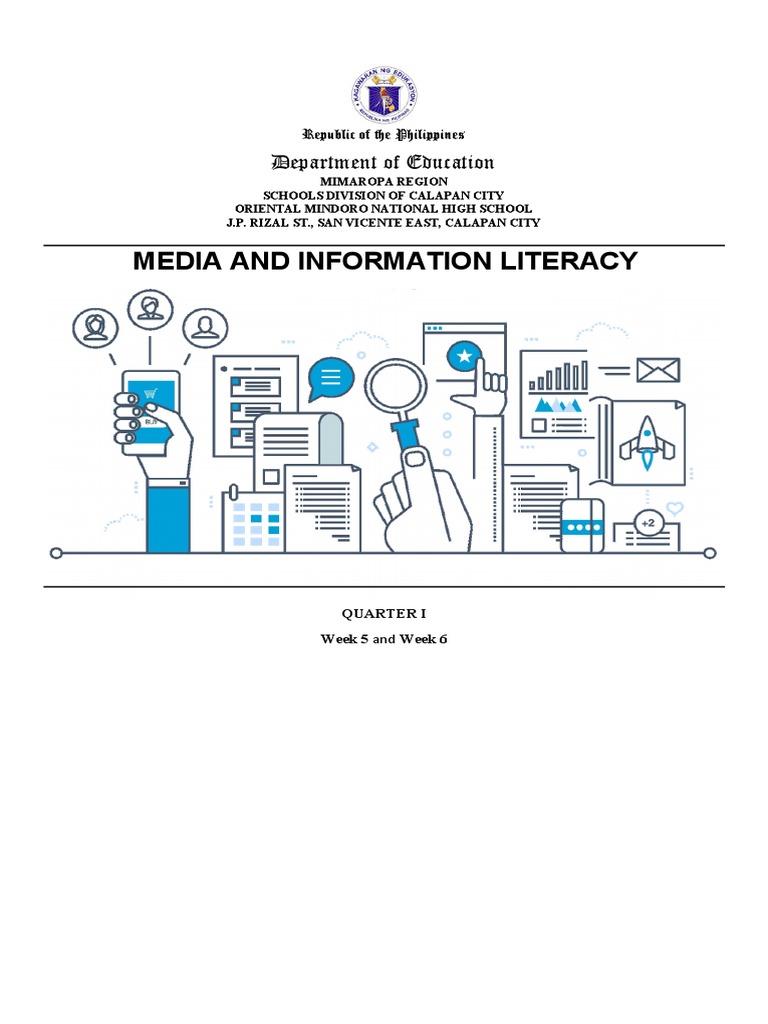 MIL Q1 Week 5 - 6 | PDF | Information Literacy | Copyright