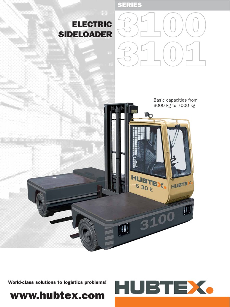 Hubtex 3100-3101 Engl | PDF | Truck | Electric Motor