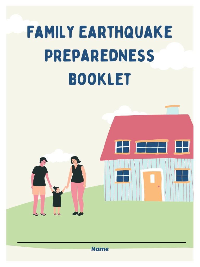 Earthquake Preparedness Booklet | PDF