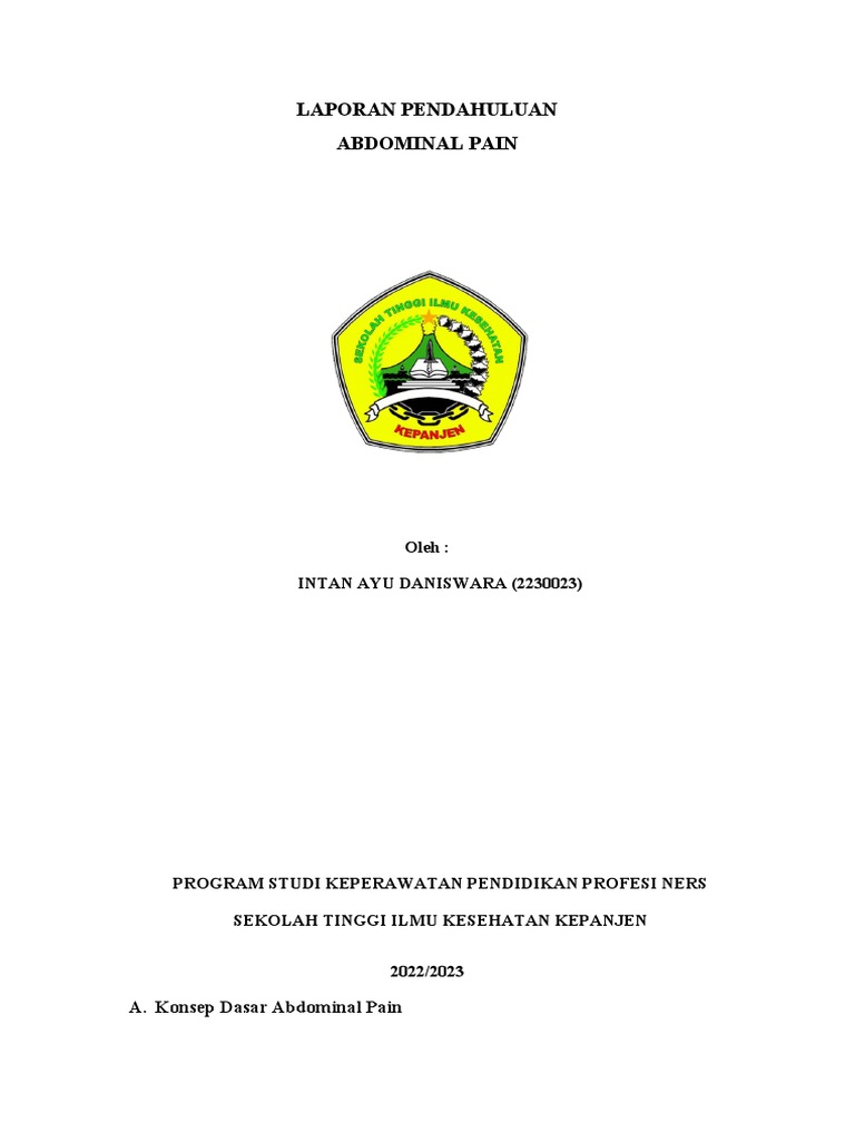 LP Abdominal Pain | PDF