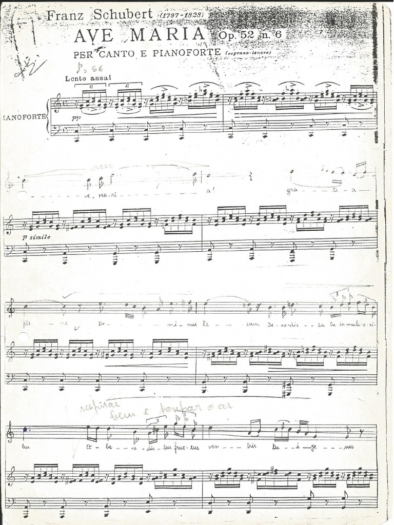 Ave Maria (Schubert) | PDF