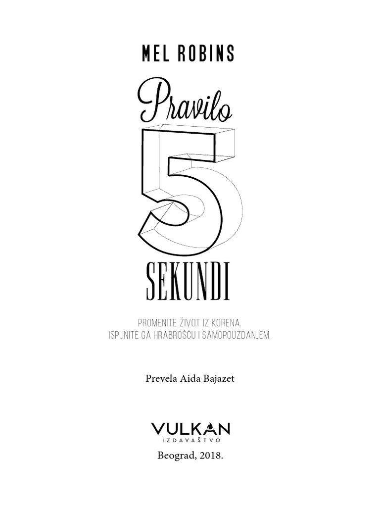 Pravilo 5 Sekundi | PDF
