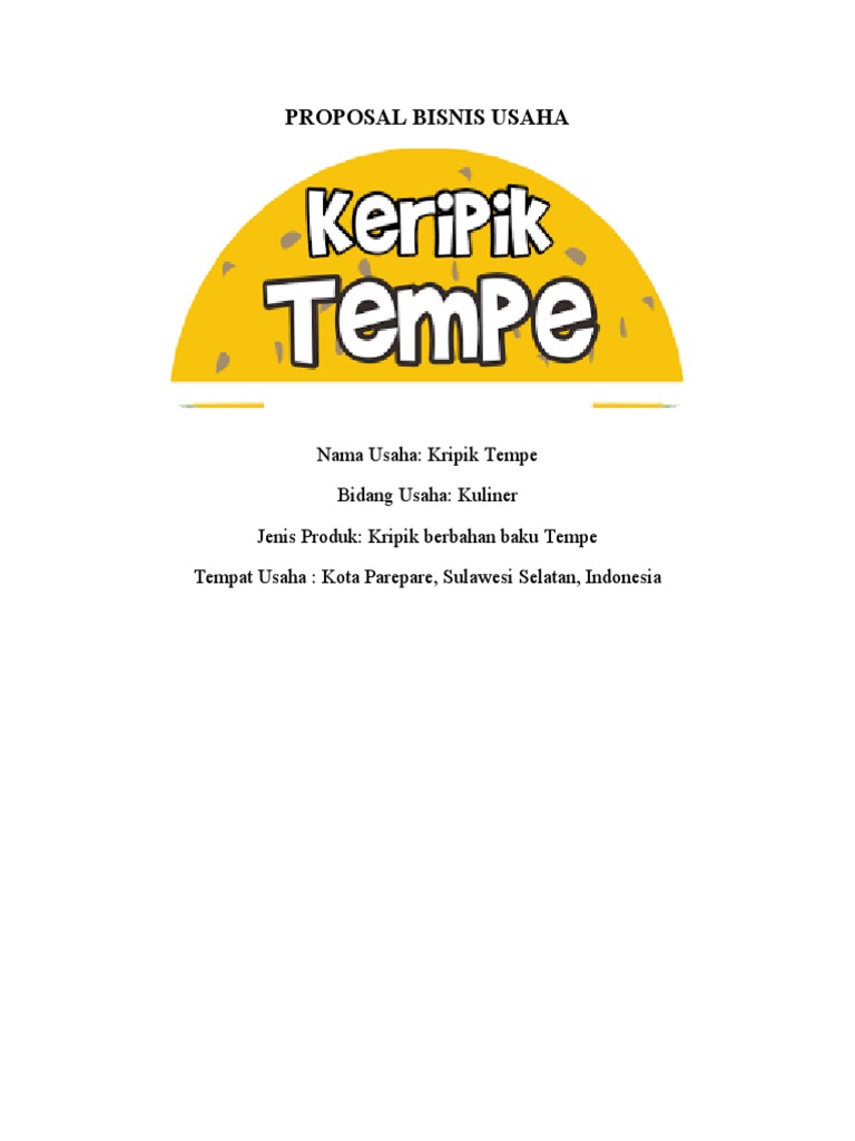 Contoh Proposal Bisnis | PDF
