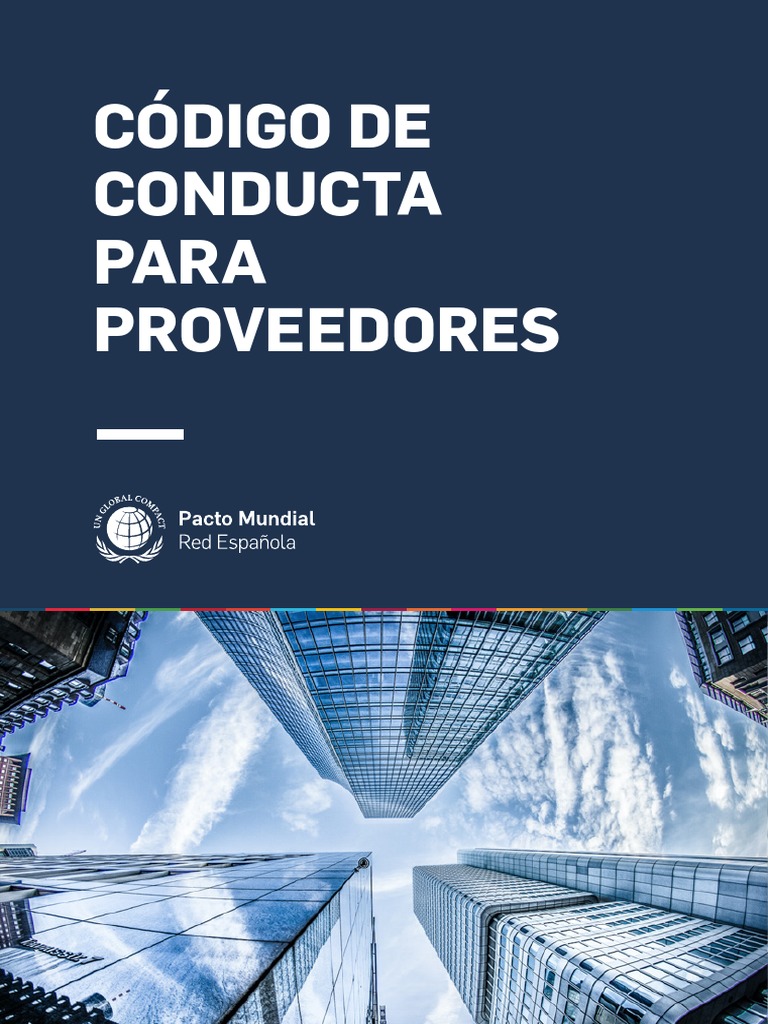 Codigo Conducta Proveedores | PDF | Derecho laboral | Discriminación