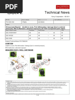 E38 ECM Connector Pinouts | PDF | Electrical Connector | Fuel Injection