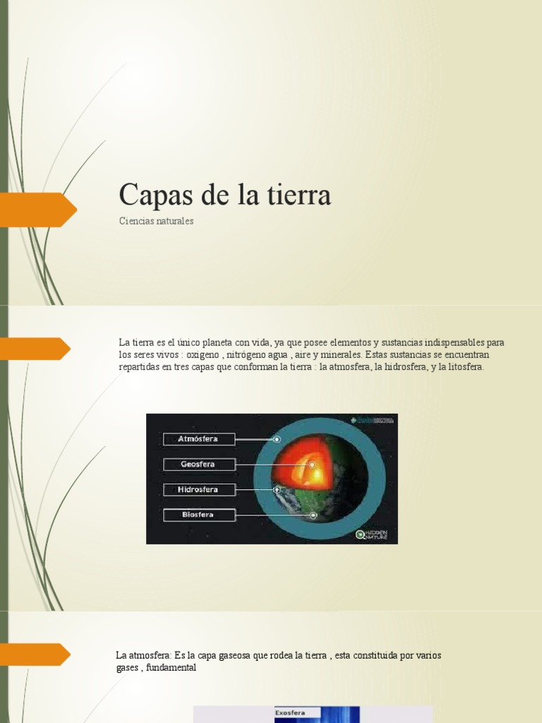 Capas de La Tierra | PDF