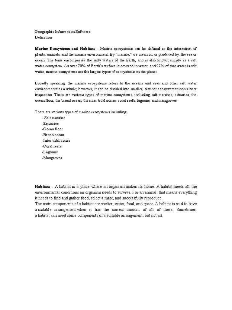 Geographic Information Software | PDF | Science & Mathematics ...