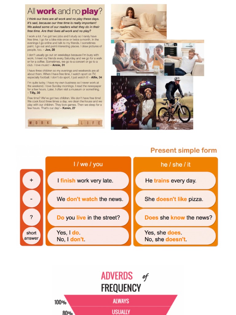 Roadmap A2 Lesson 3a (Present Simple) | PDF
