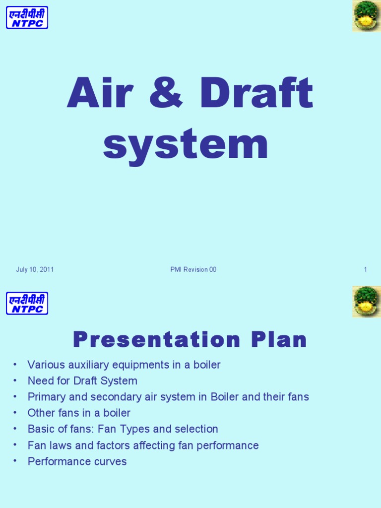Air & Draft System: July 10, 2011 PMI Revision 00 1 | PDF | Mechanical ...
