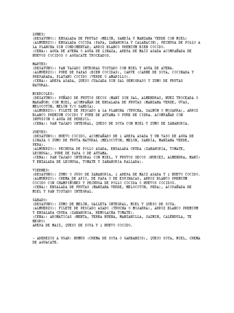 Dieta Saludable 2 | PDF