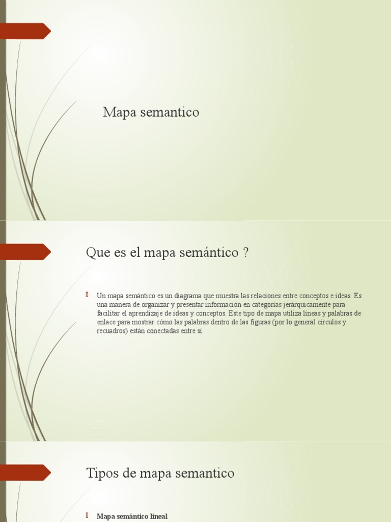 Mapa Semantico | PDF | Información | Ciencia cognitiva