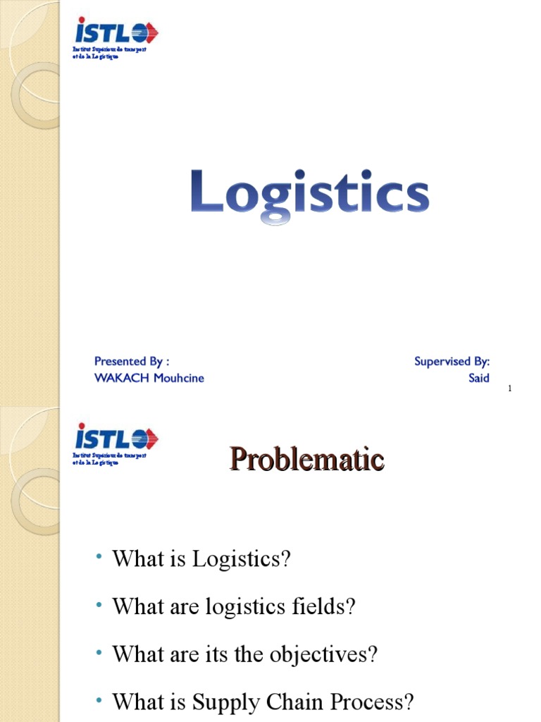 Logistics | PDF | Logistics | Supply Chain