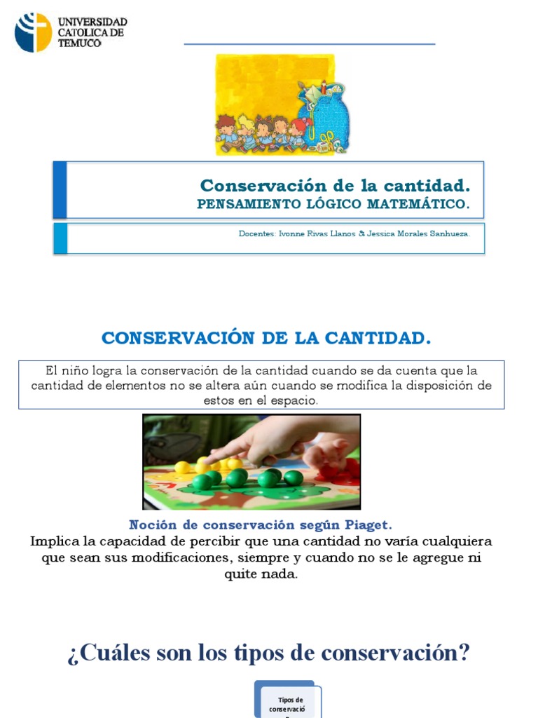 Conservación de La Cantidad | PDF | Cognición
