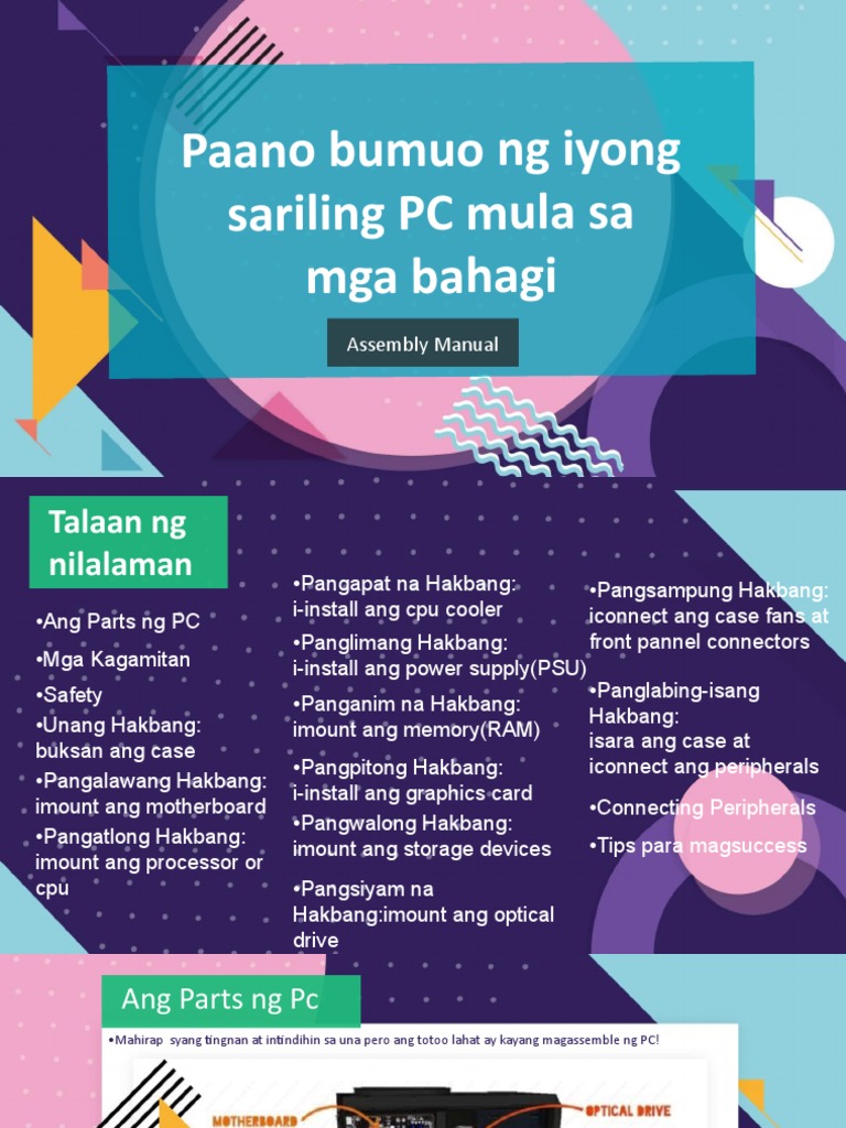 Assembly Manual | PDF