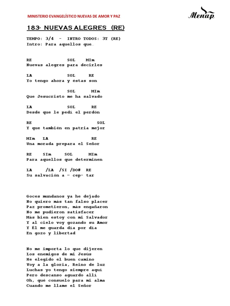 183 - Nuevas Alegres | PDF