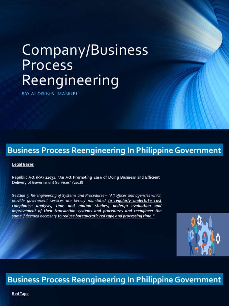 Company Business Process Reengineering | PDF | Business Process | Business