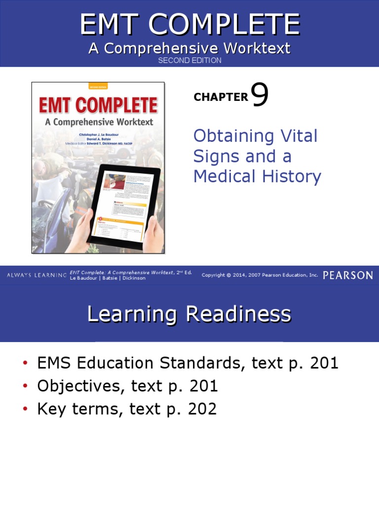 ch09 (Lecture) - Obtaining Vital Sign and Medical History | PDF | Pulse ...