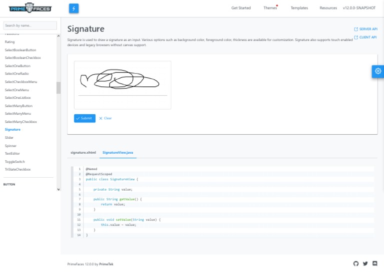 PrimeFaces 12 Signature Component Guide | PDF | Computer Networking ...