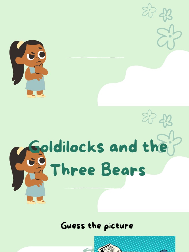 Goldilocks and The Three Bears | PDF