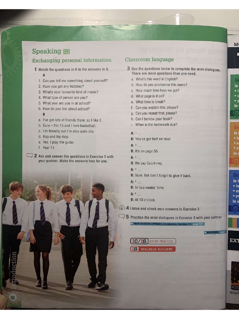 Think Ahead 4 Intro 5 | PDF