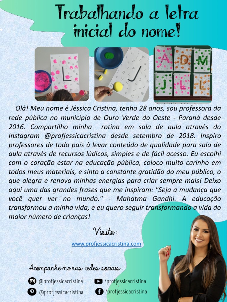 Alfabeto Prof Jessica | PDF