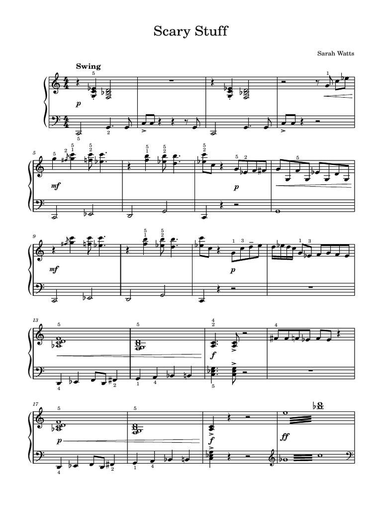 G3 2021 C3 Scary Stuff - Sarah Watts Nikki Iles | PDF