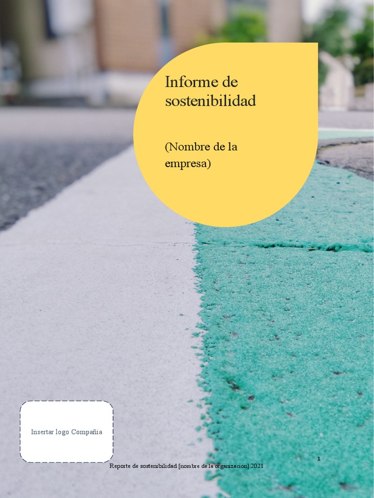 Plantilla Reporte Asg | PDF | Business | Sustentabilidad