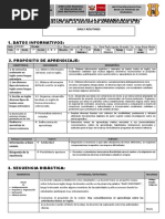 Sesión de Aprendizaje - INGLES | PDF | Aprendizaje | Maestros